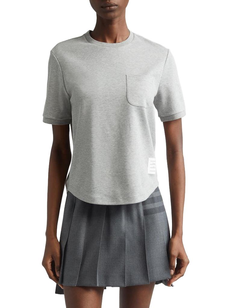 THOM BROWNE Milano Cotton Pocket T-Shirt